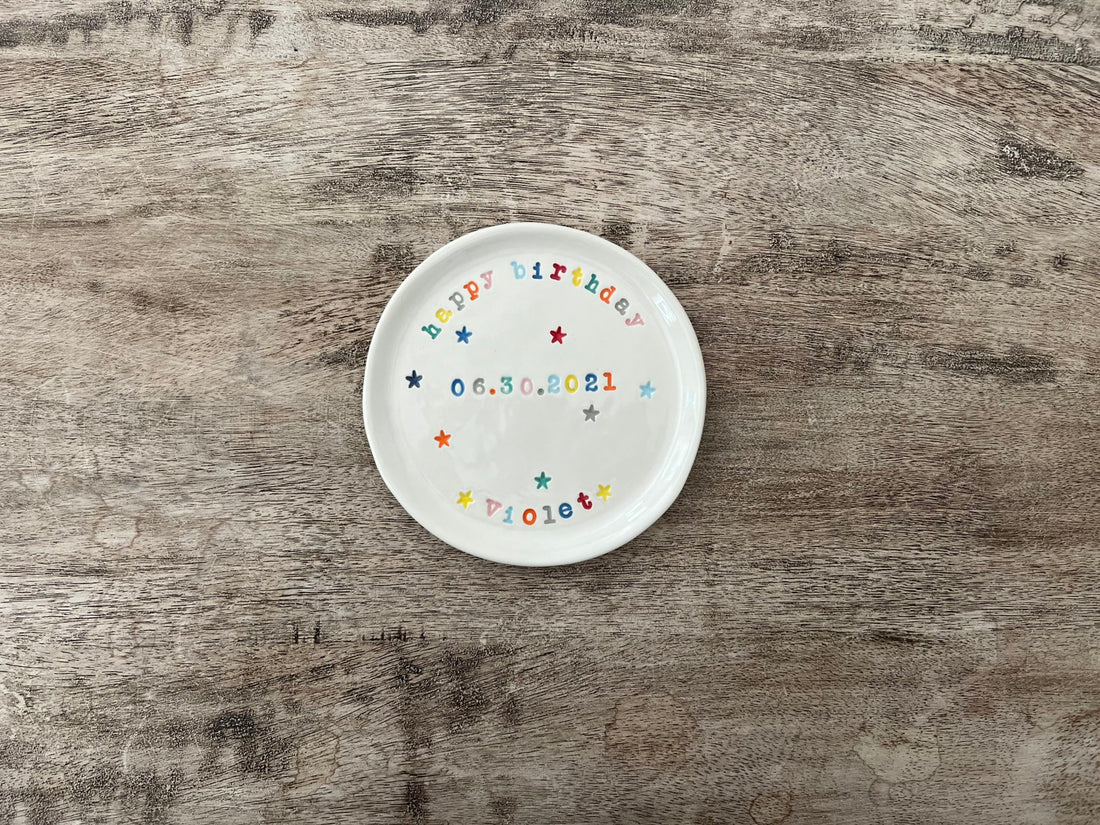 Personalized Birthday/Celebration Cupcake Plate/Cake Plate – Bumblebee ...